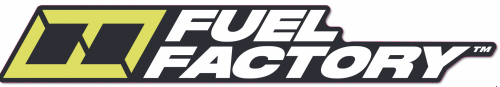 Fuel Factory White Decal Sticker - (2) -25 pkg